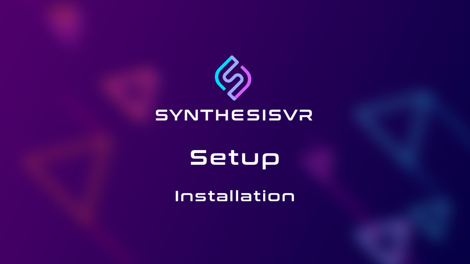 Synthesis VR Access Point - Installation - Synthesis VR