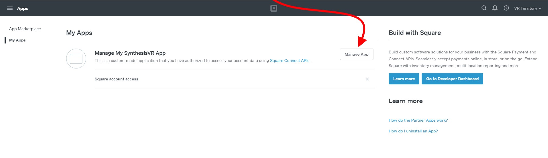 Square Part 1 – Standard Setup – Synthesis VR