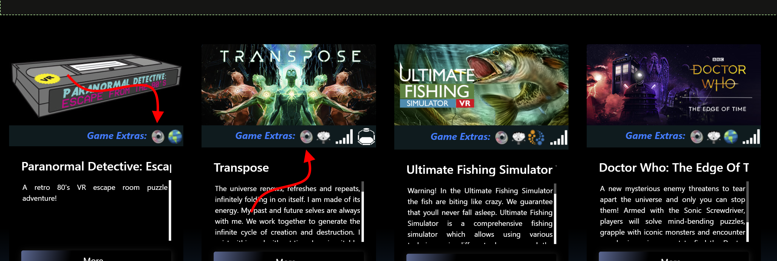 Save Game Progress - Synthesis VR