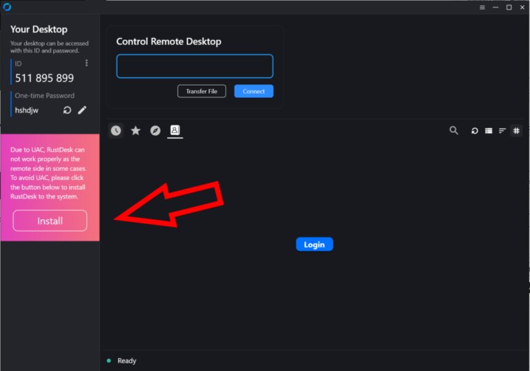 RustDesk - Remote Desktop Software - Installation Guide - Synthesis VR